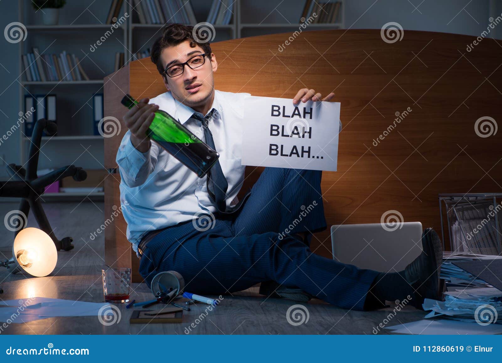 The Employee Not Satisfied with General Talk Stock Image - Image of ...