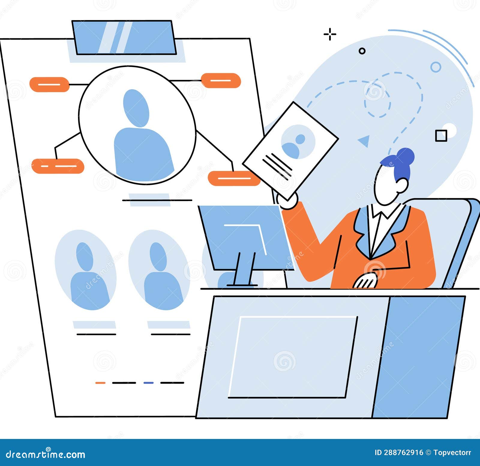 Success Advance Business Plan Boost Vector Concept Illustration ...