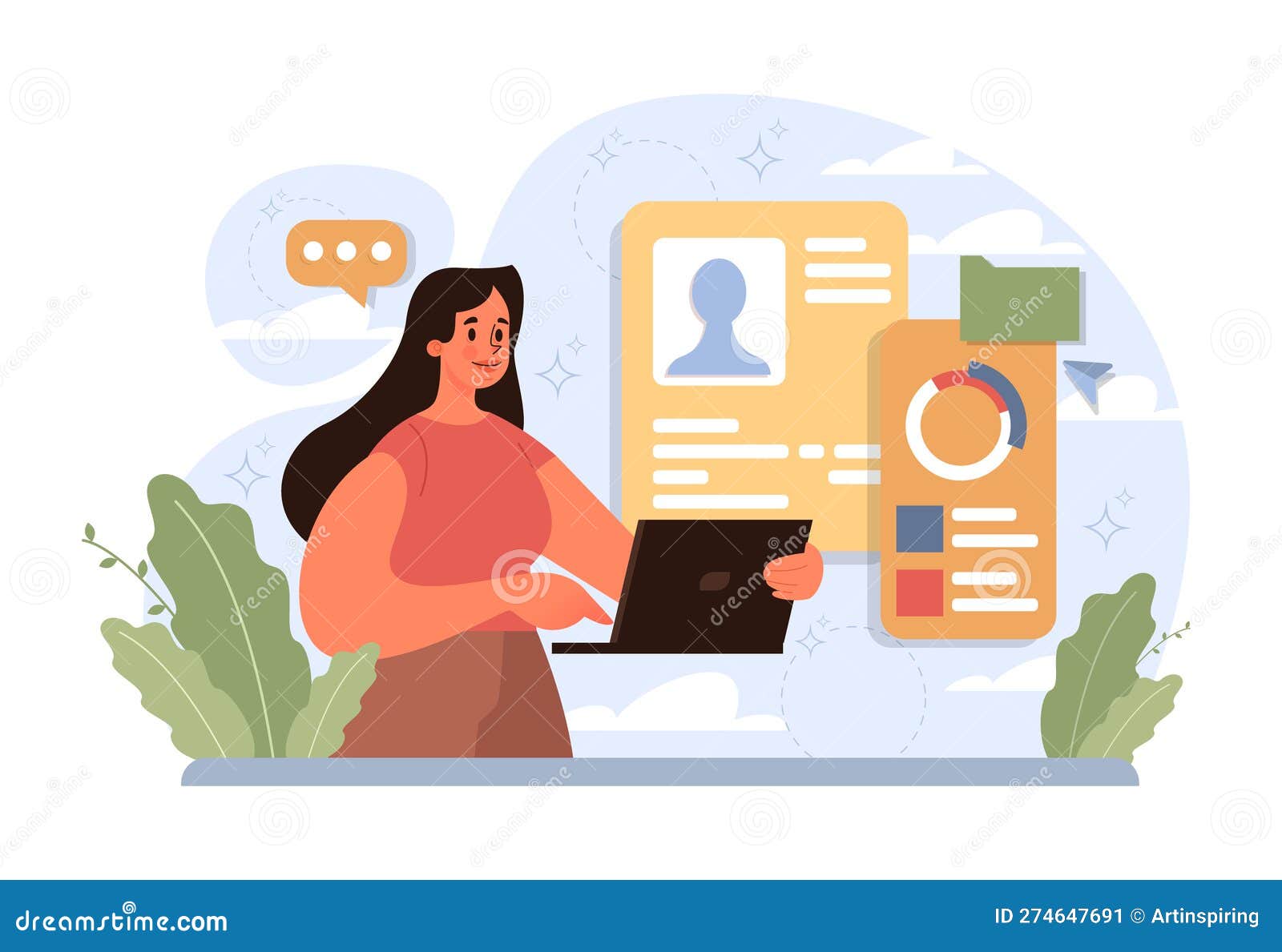 Employee Performance Management Stock Image | CartoonDealer.com #174967291