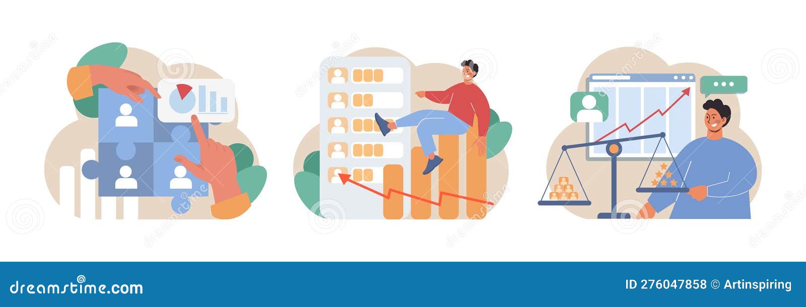 Employee Performance Management Set. Performance Indicators and Reports ...