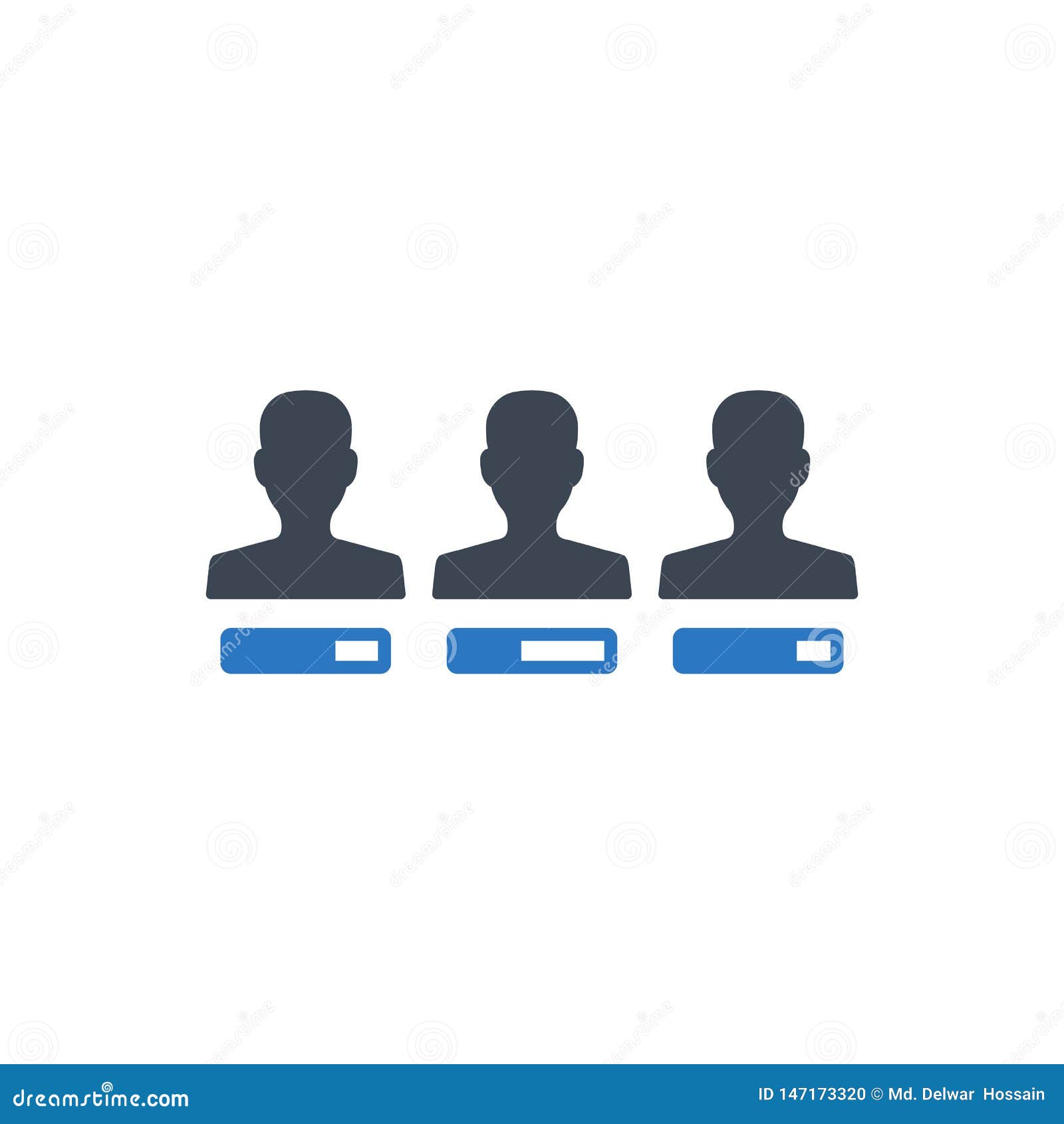 Employee Performance Report Icon Stock Vector - Illustration of skills ...