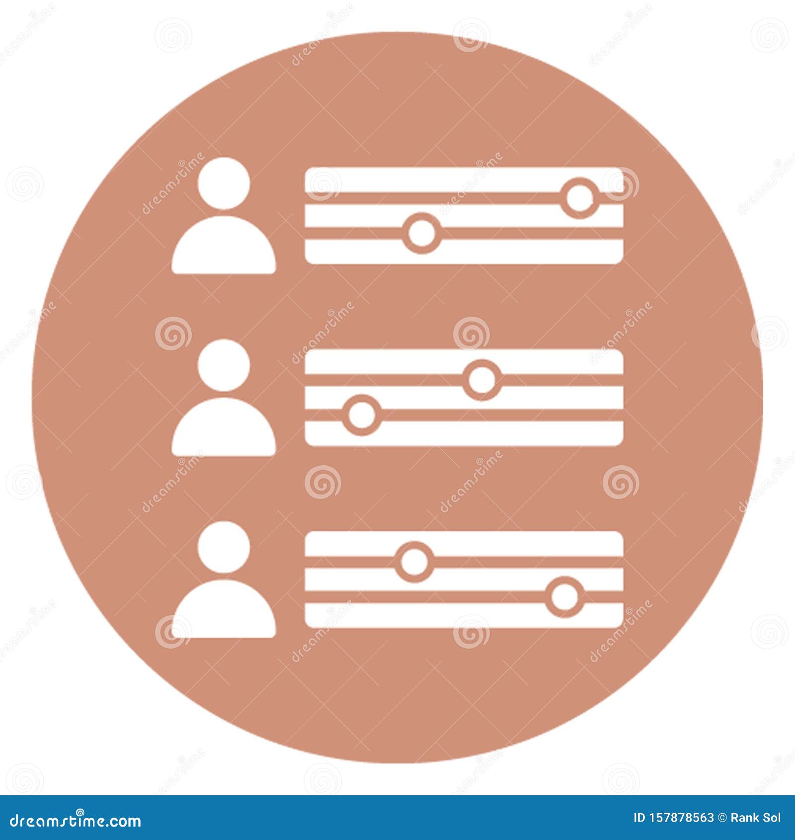 Employee Ranking, Group Ranking . Vector Icon Which Can Easily Modify ...