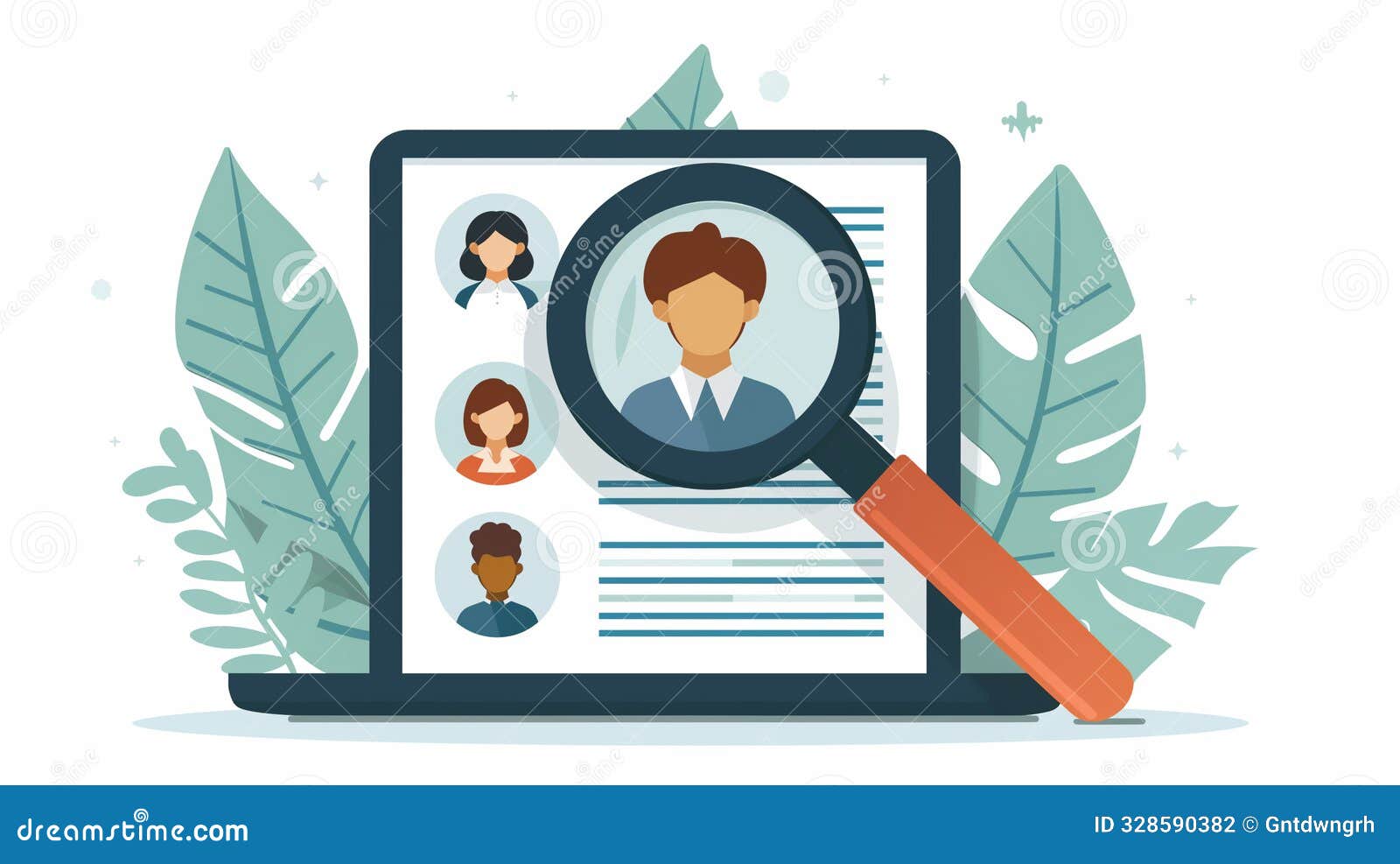 Employee Recruiting Concept, Job Vacancy, Apply for a Job Background ...