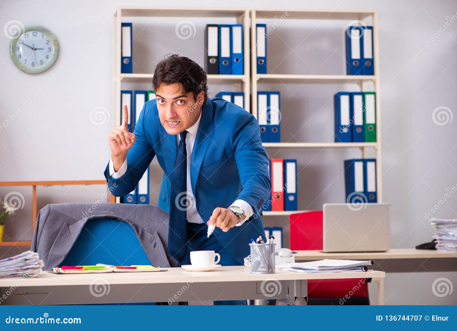 Employee Stealing Important Information in Industrial Espionage Stock ...