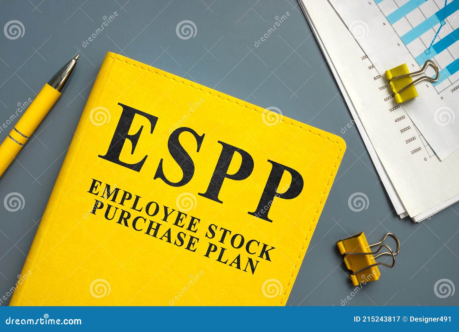 Employee Stock Ownership Plan ESOP Is Shown On The Photo Using The Text ...