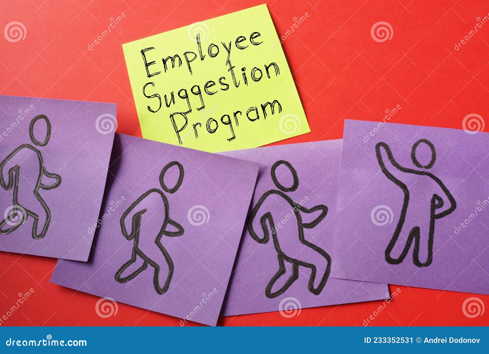 Employee Suggestion Program is Shown on the Business Photo Using the ...