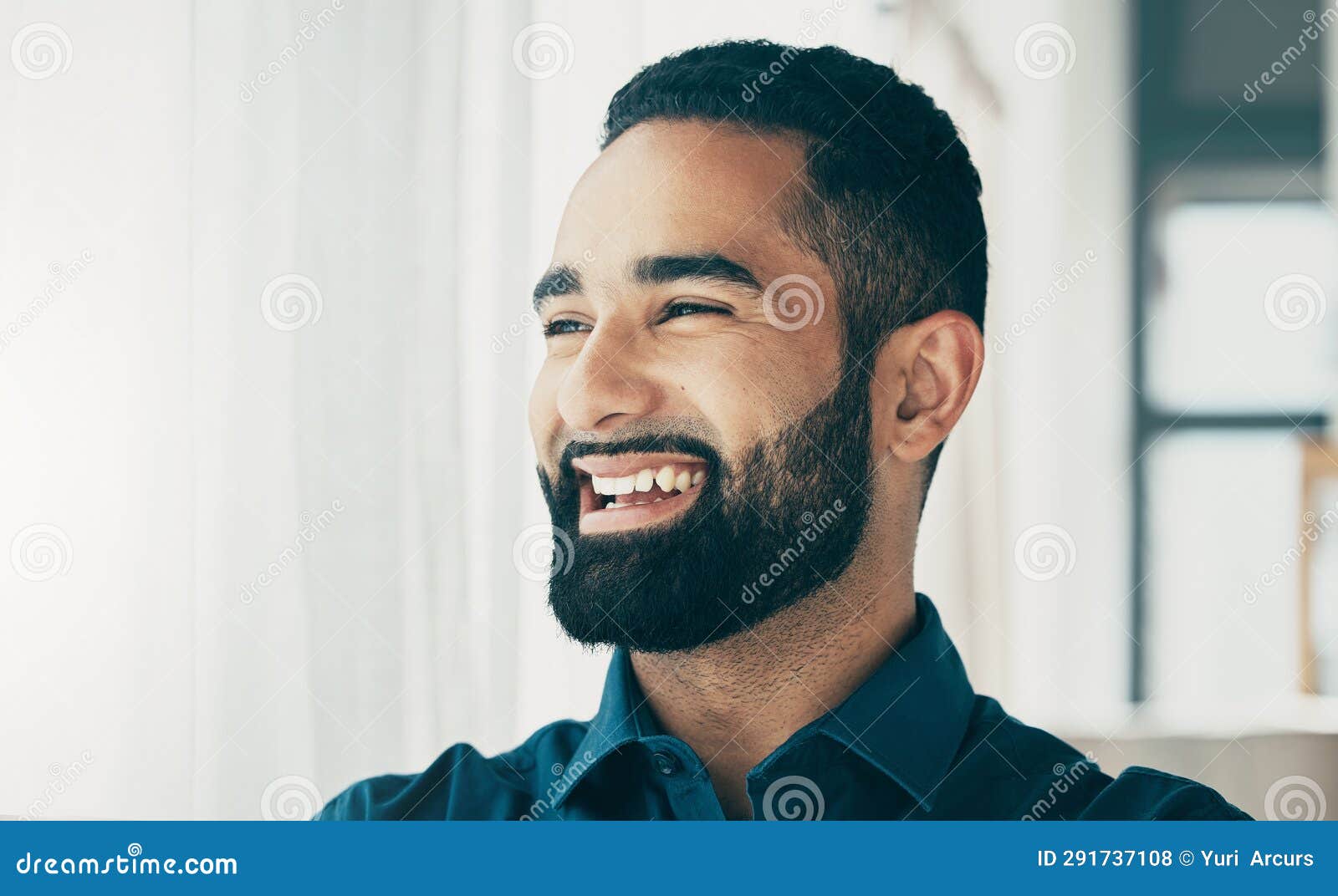 Employee, Thinking and Man with Ideas, Brainstorming and Problem ...