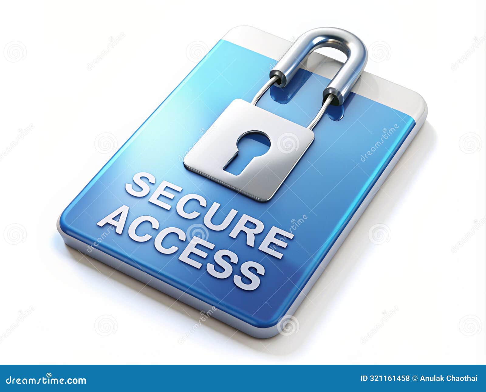 An Employee Using a Secure Access Badge To Enter a Restricted Area ...