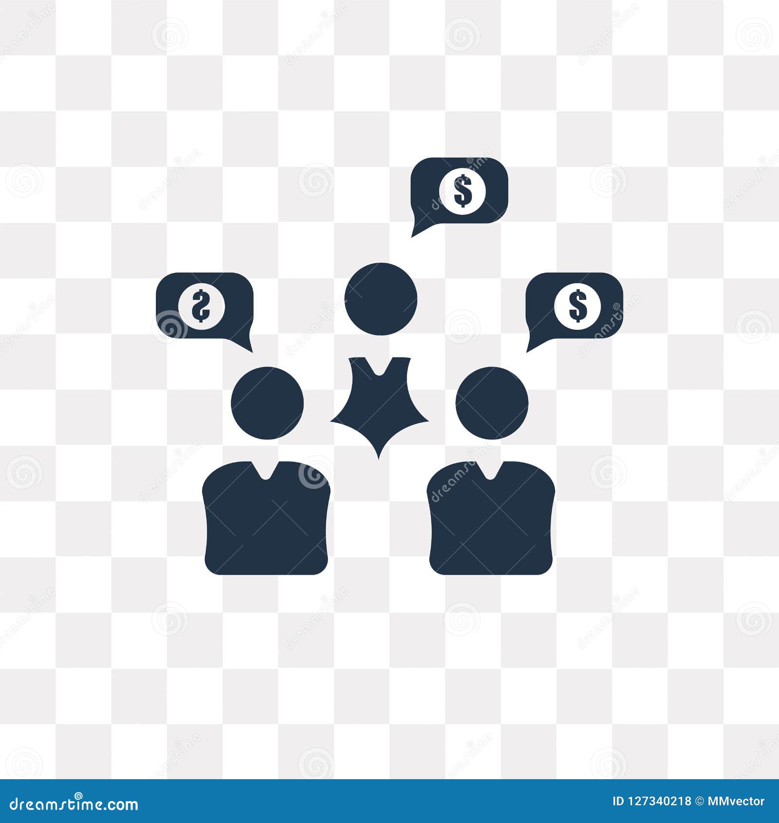 Employee Vector Icon Isolated on Transparent Background, Employee ...