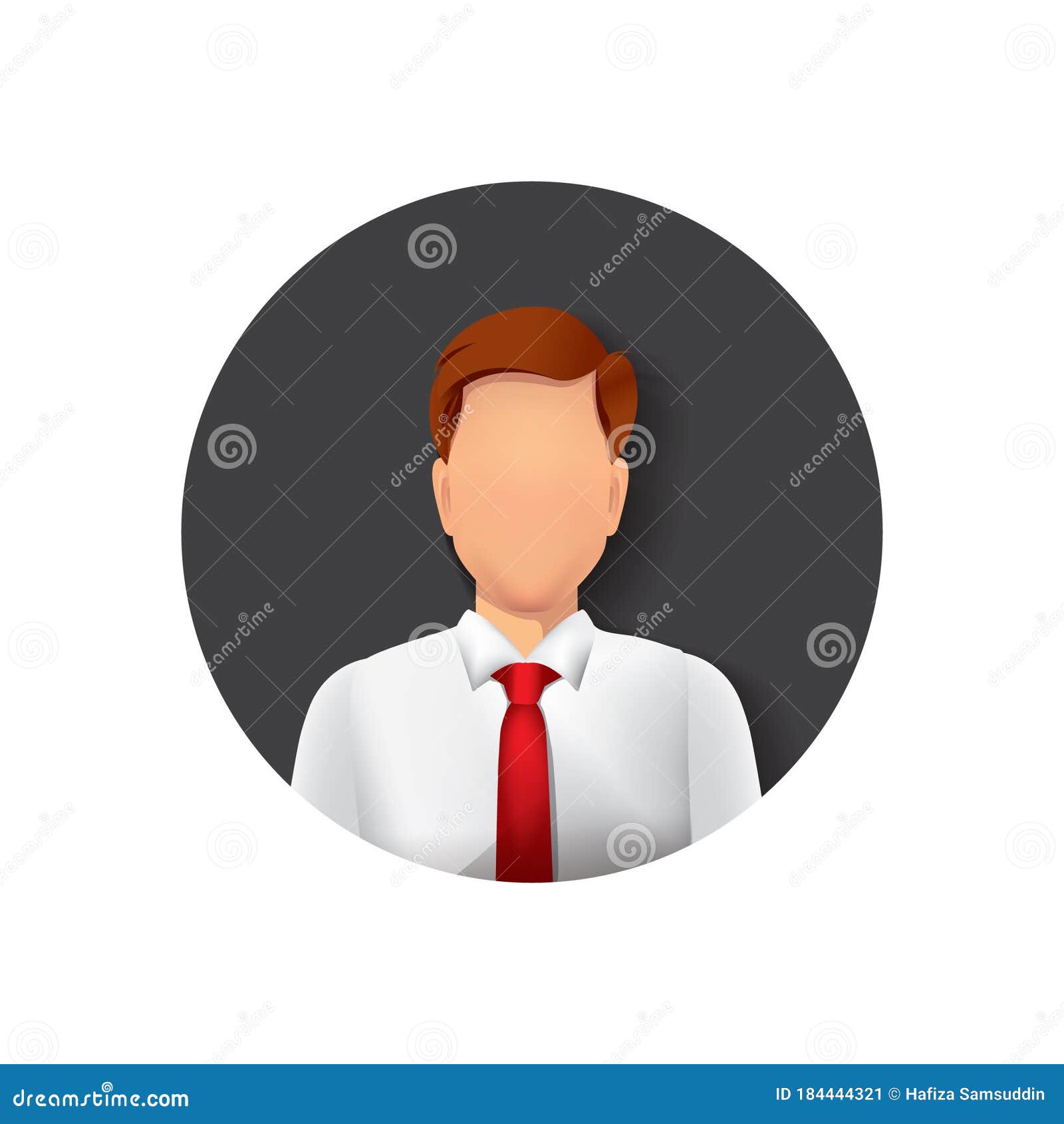 Employee. Vector Illustration Decorative Background Design Stock ...