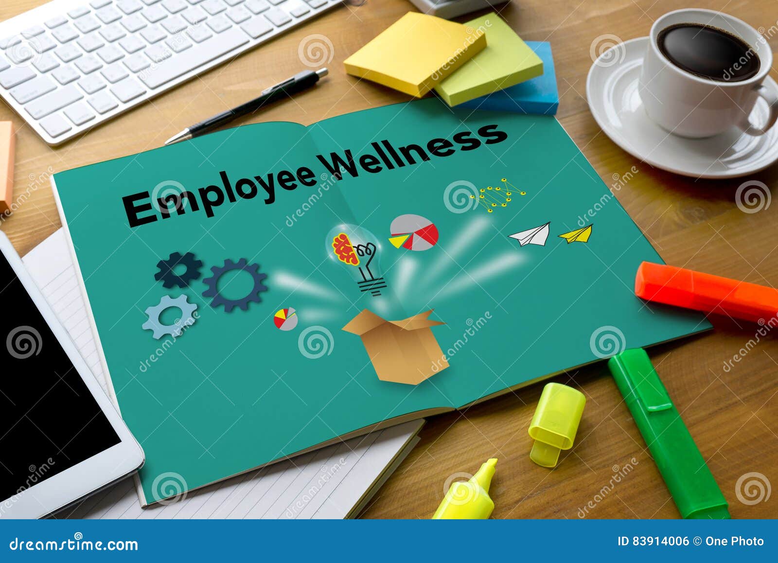 Employee Wellness Program and Managing Health and Program Busin Stock ...