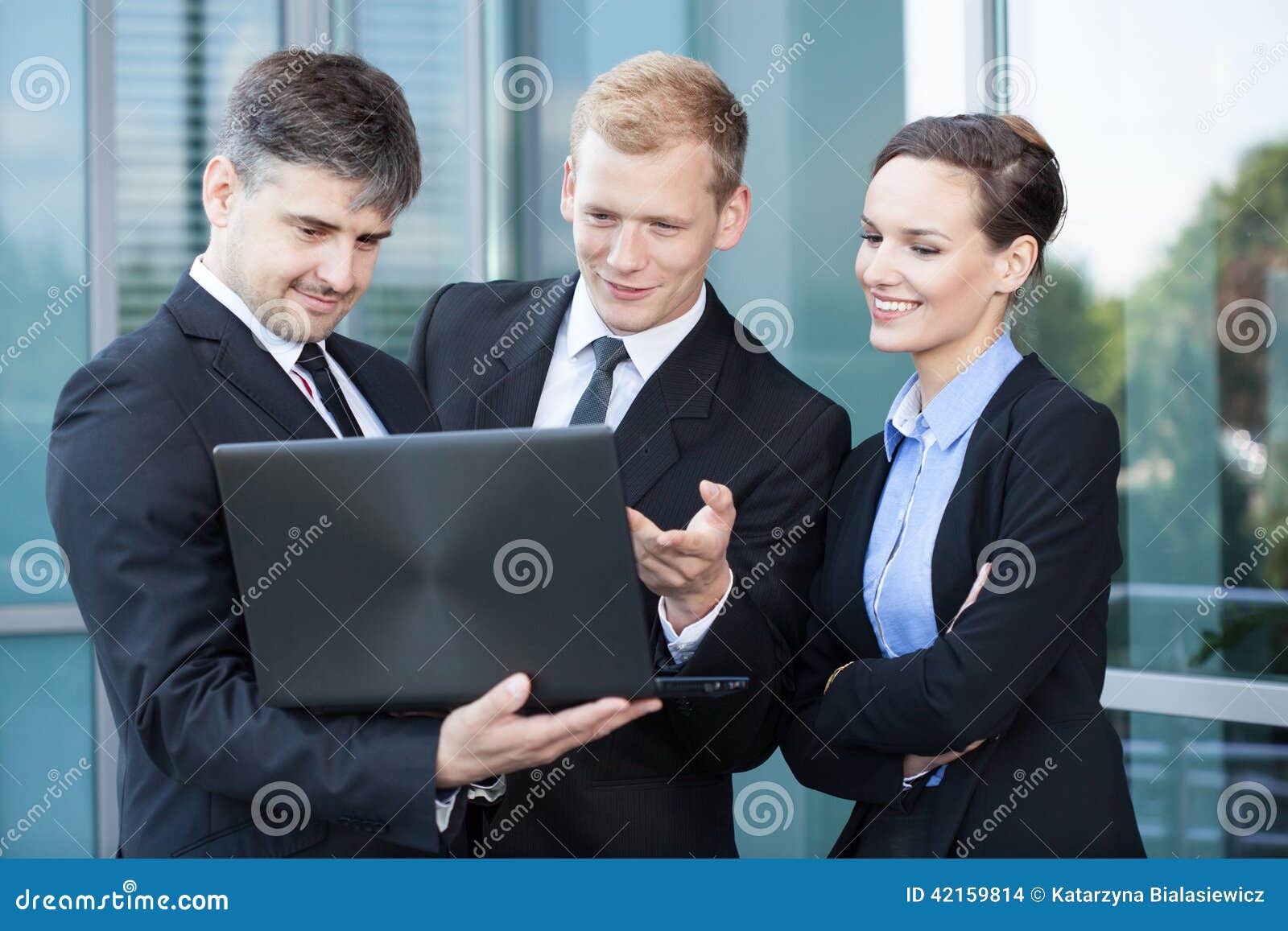 Employees during break stock photo. Image of business - 42159814