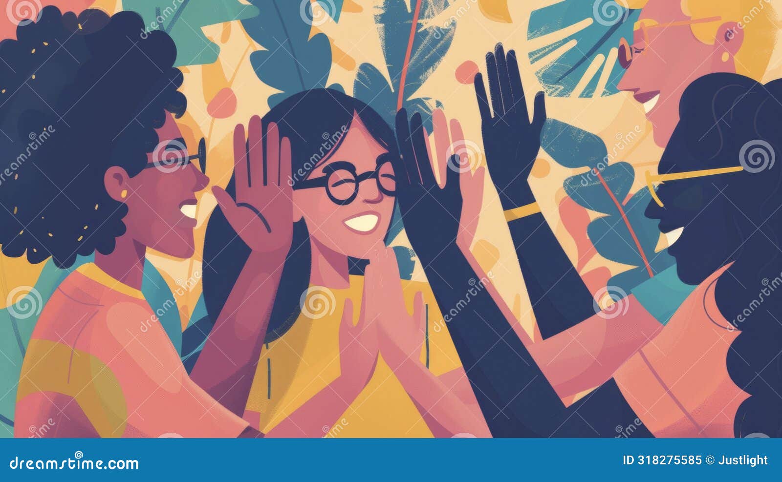 Employees Engaging in a Virtual Teambuilding Activity through the ...