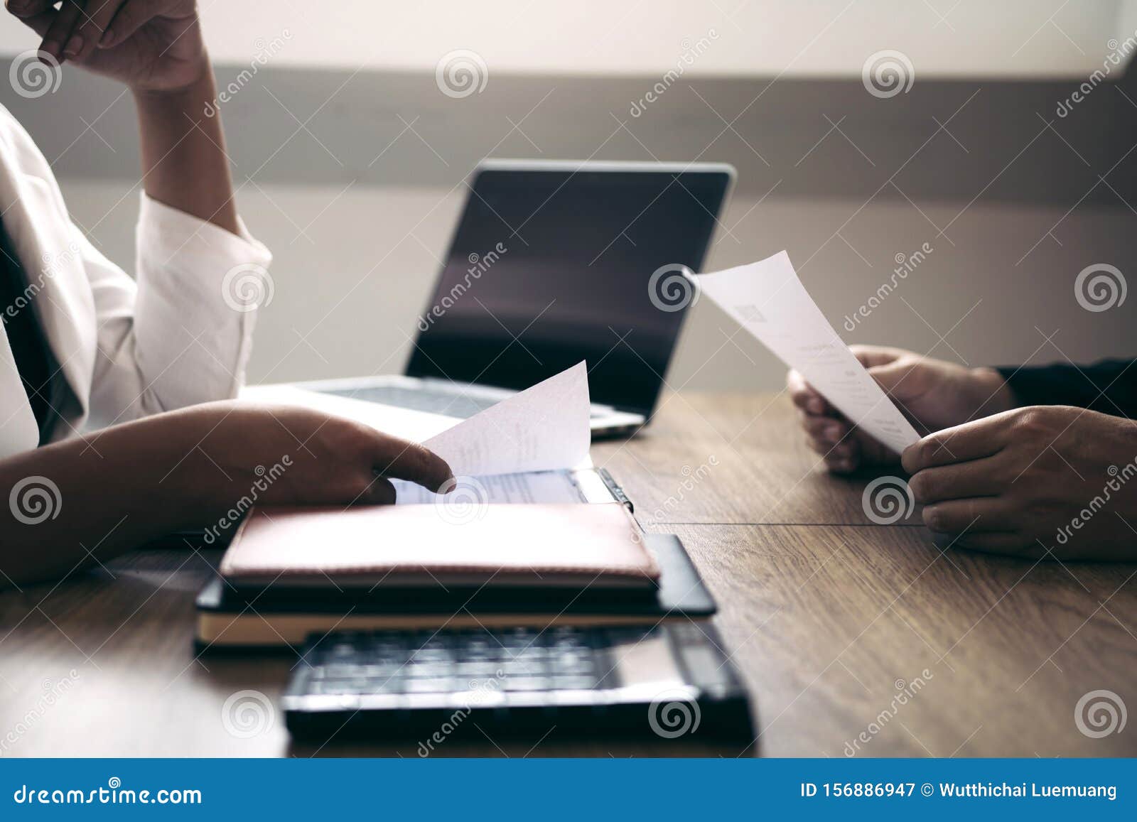 Employees are Explaining about Their Past Work Experience for Job ...