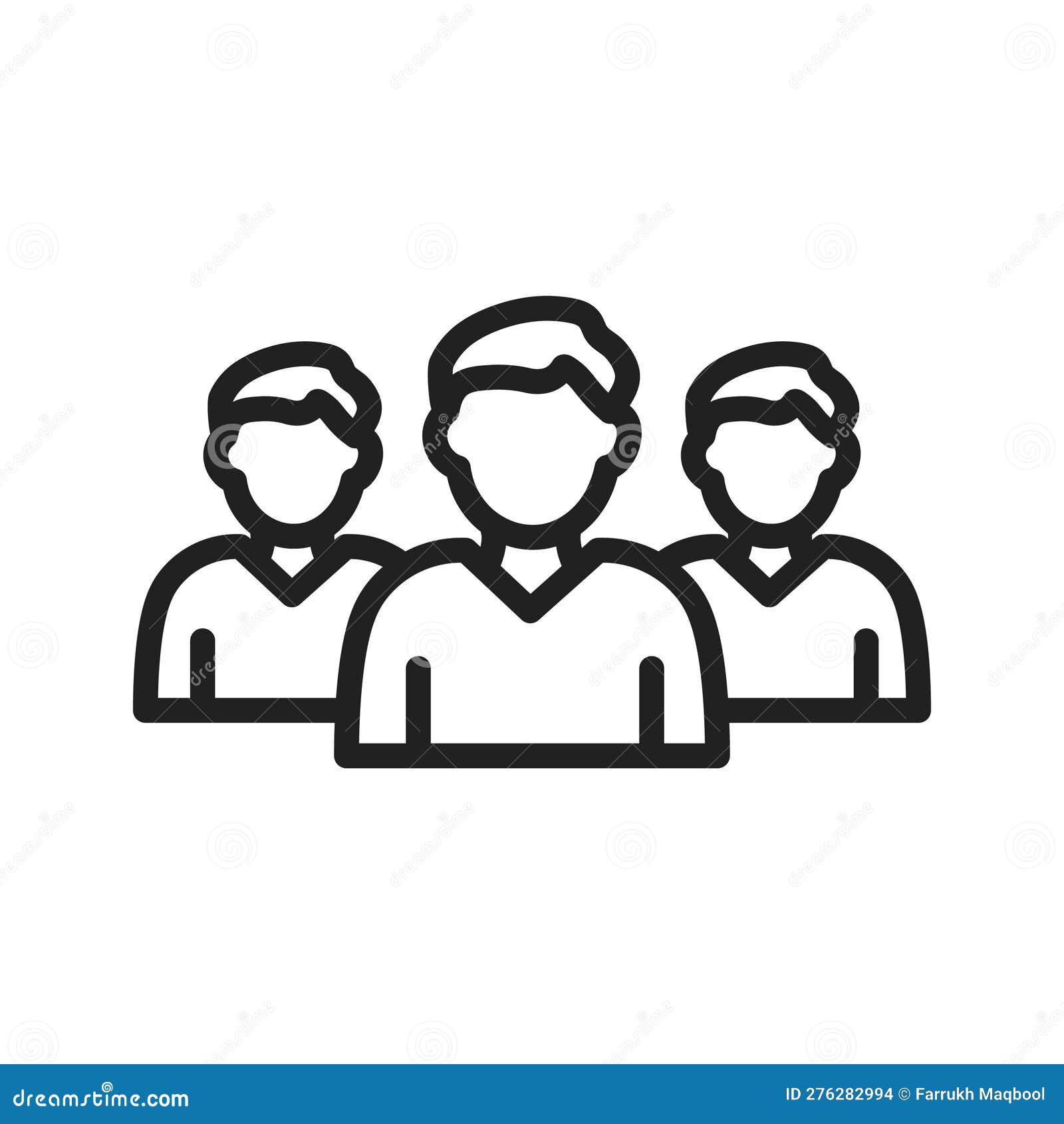 Employees Icon Vector Image. Suitable for Mobile Apps, Web Apps and ...