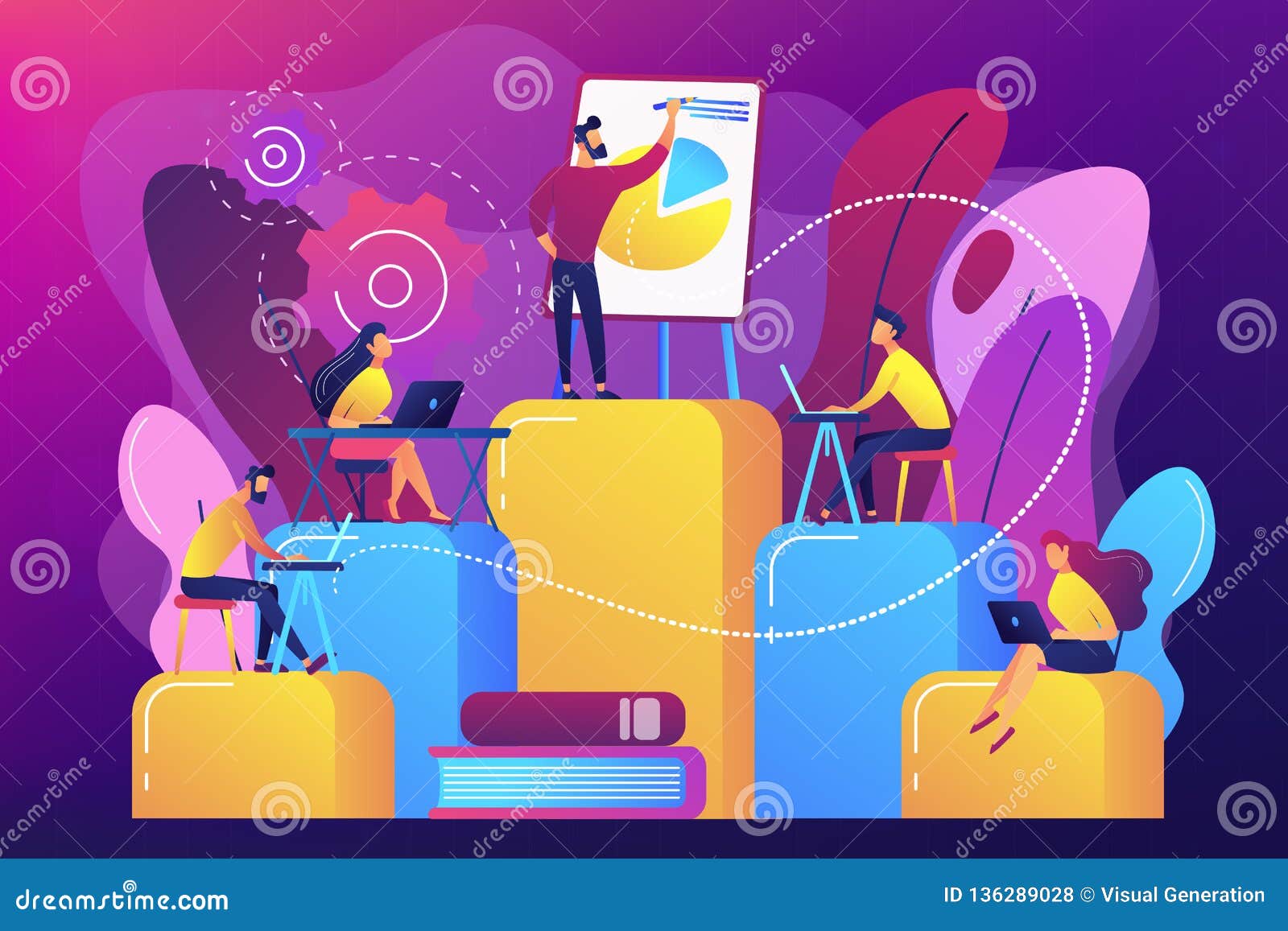 Internal Education Concept Vector Illustration. Stock Vector ...