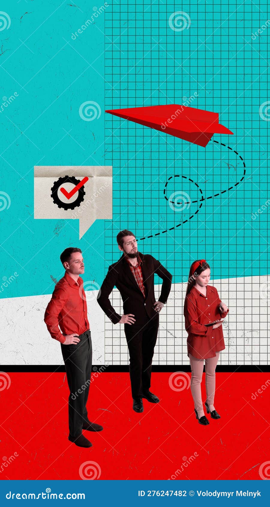 Employees, Project Managers Finishing Tasks, Communicating with ...