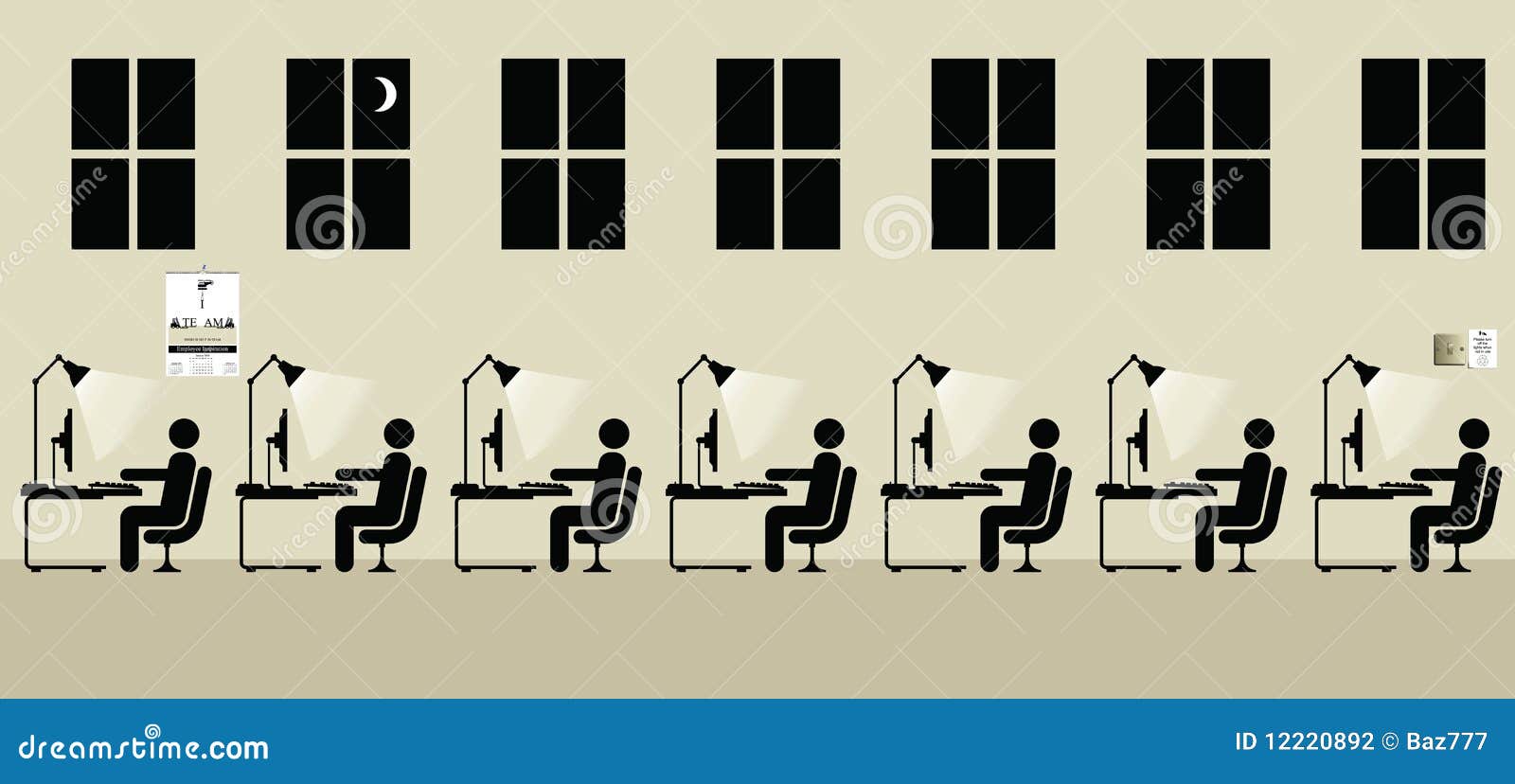 Night Shift Workers Stock Illustrations – 15 Night Shift Workers Stock ...