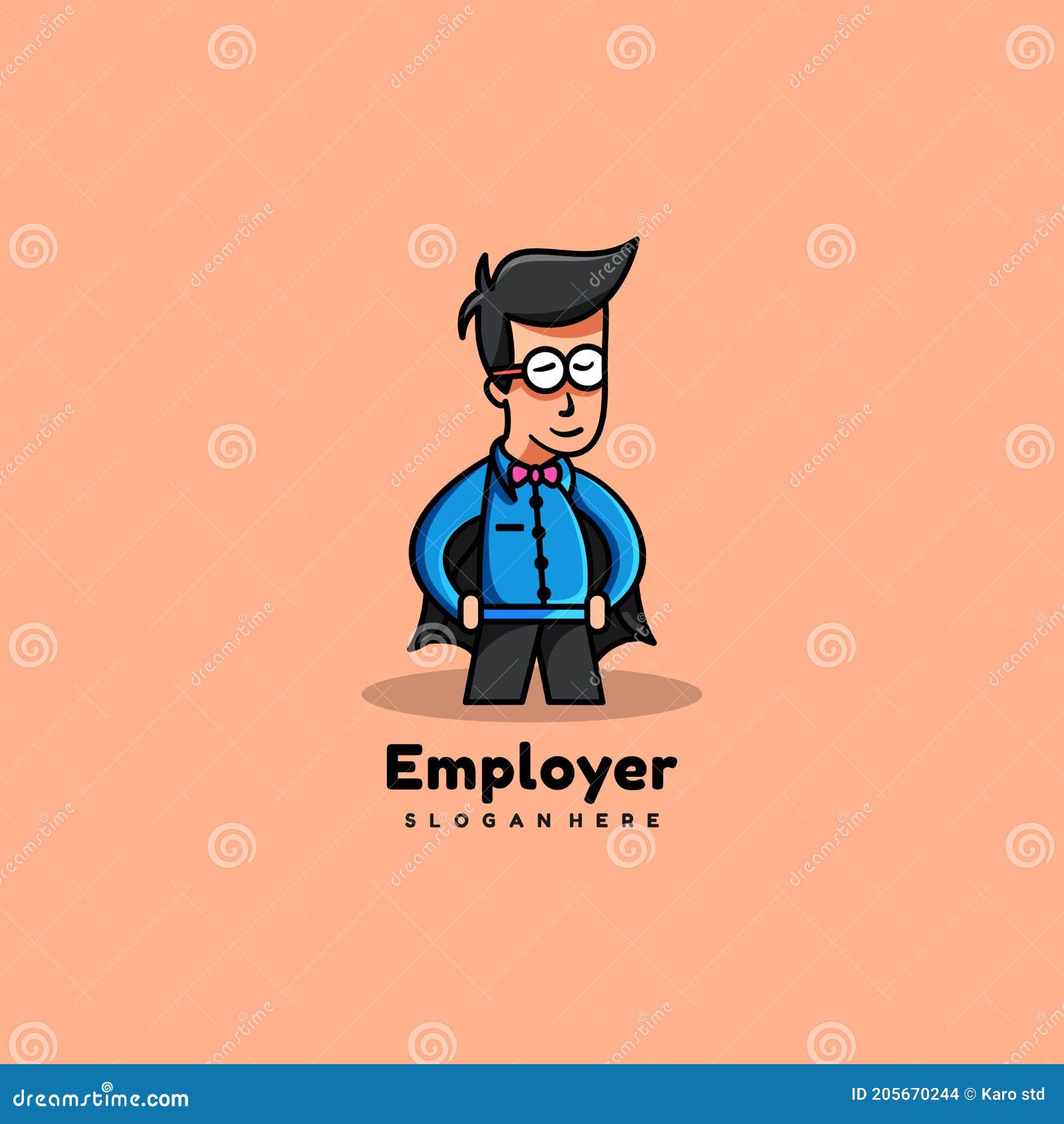 EMPLOYER Images in the Form of Beautiful Illustrations and Logos Stock ...