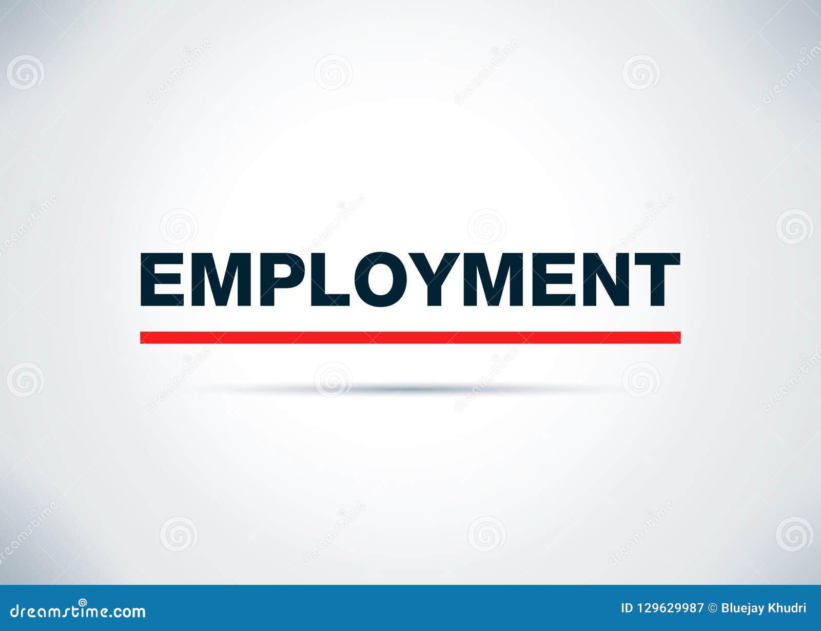 Employment Abstract Flat Background Design Illustration Stock ...