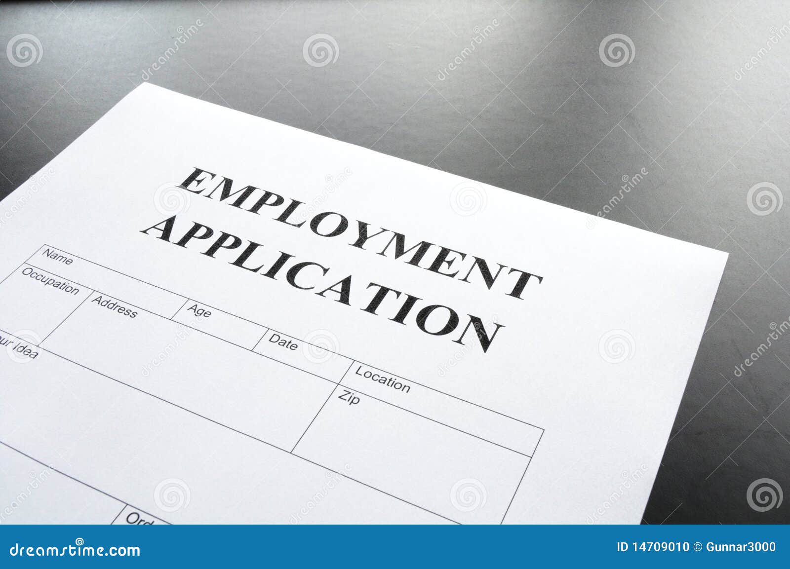 Employment application stock photo. Image of seek, search - 14709010