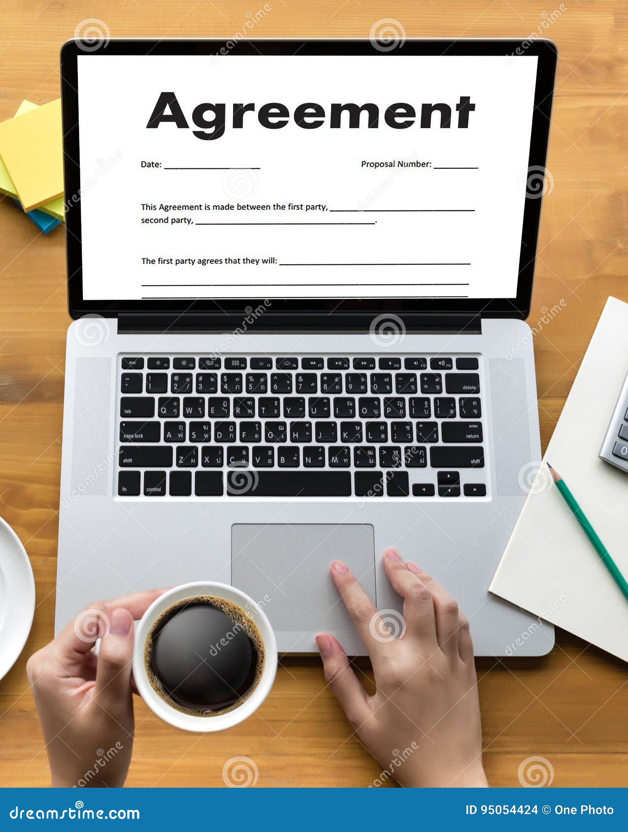 Employment Application Agreement Form ,application for Employment Stock ...