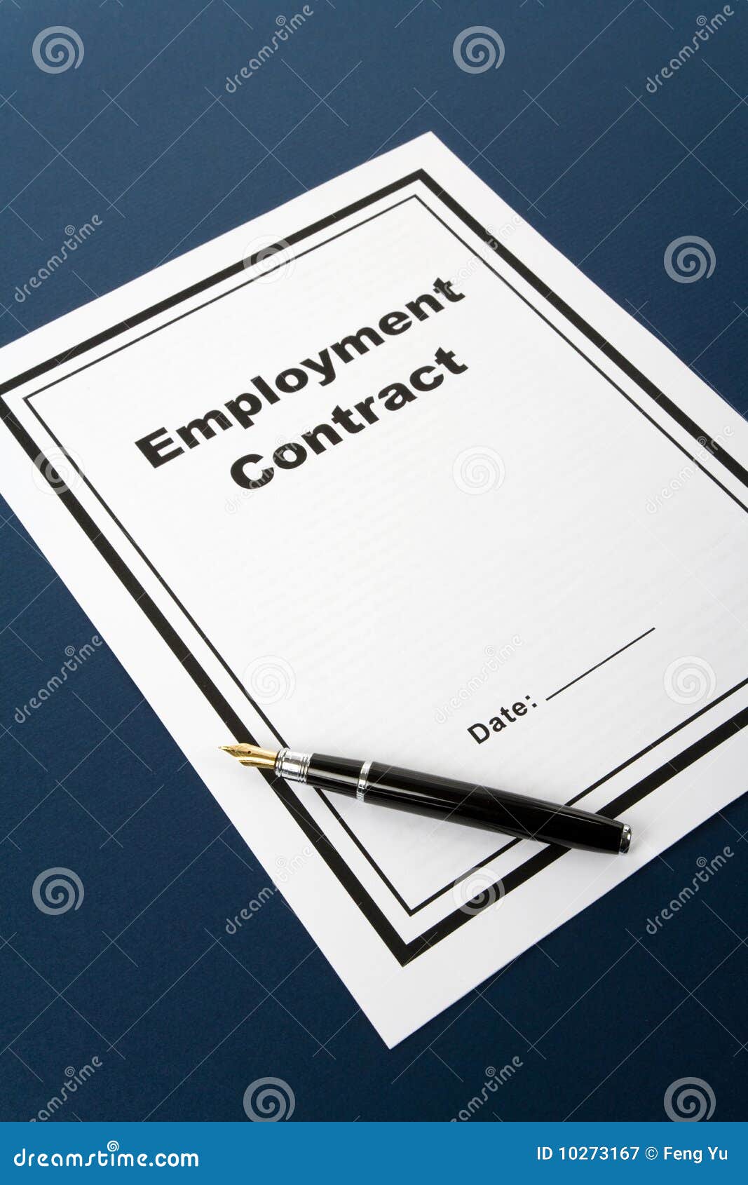 Employment Contract Stock Photography | CartoonDealer.com #10143188
