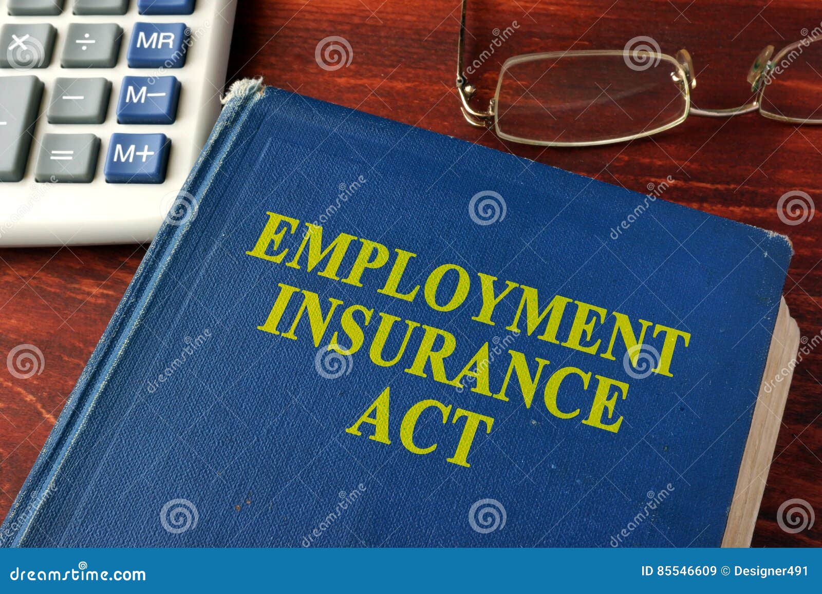 The Employment Insurance Act. Stock Image - Image of employee, business ...