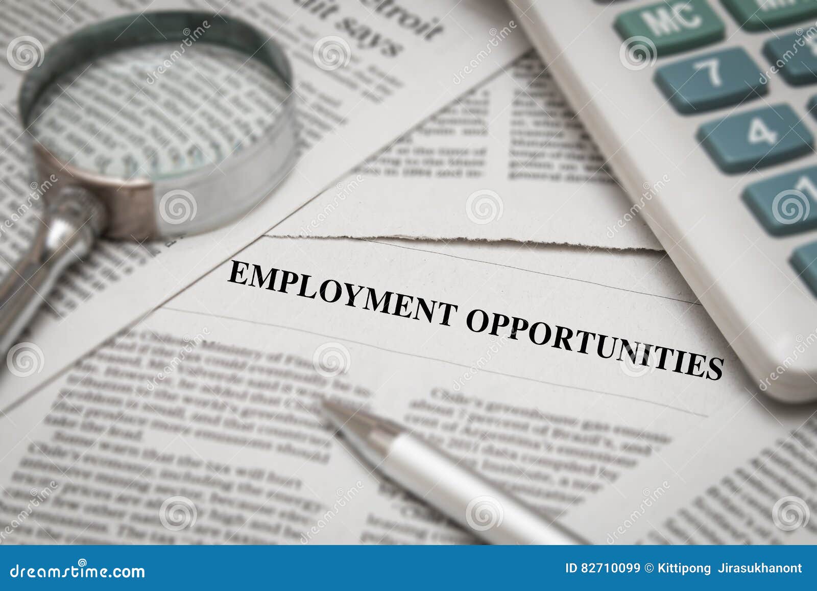 Employment Opportunities Concept Stock Image - Image of opportunity ...