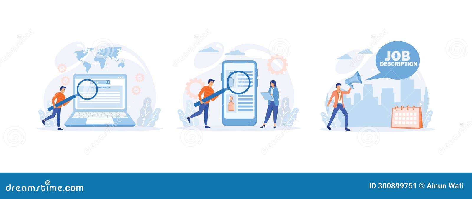 Employment Search. Work Descriptions. Document that Describes the ...