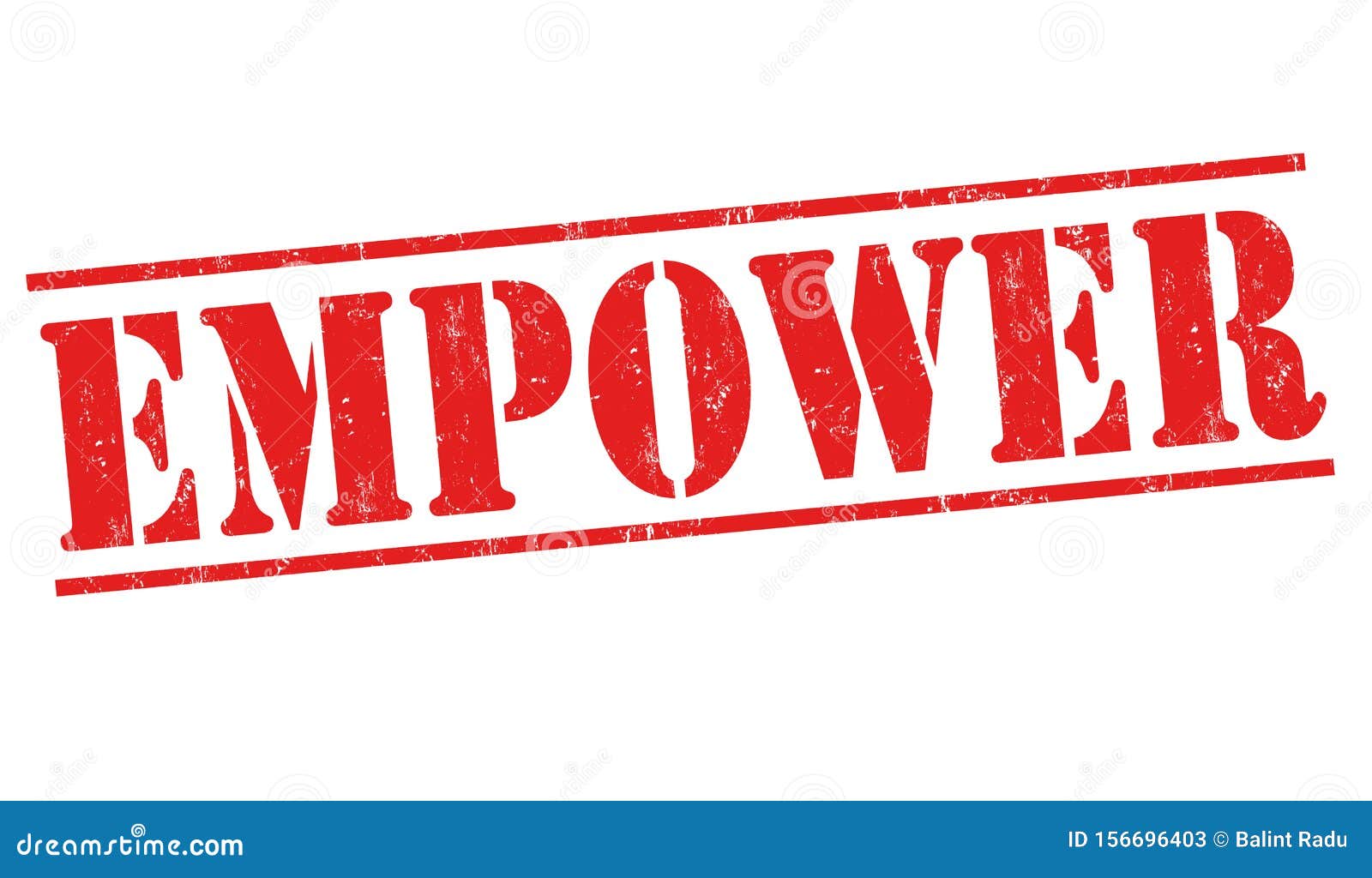 Empower sign or stamp stock vector. Illustration of motivational ...