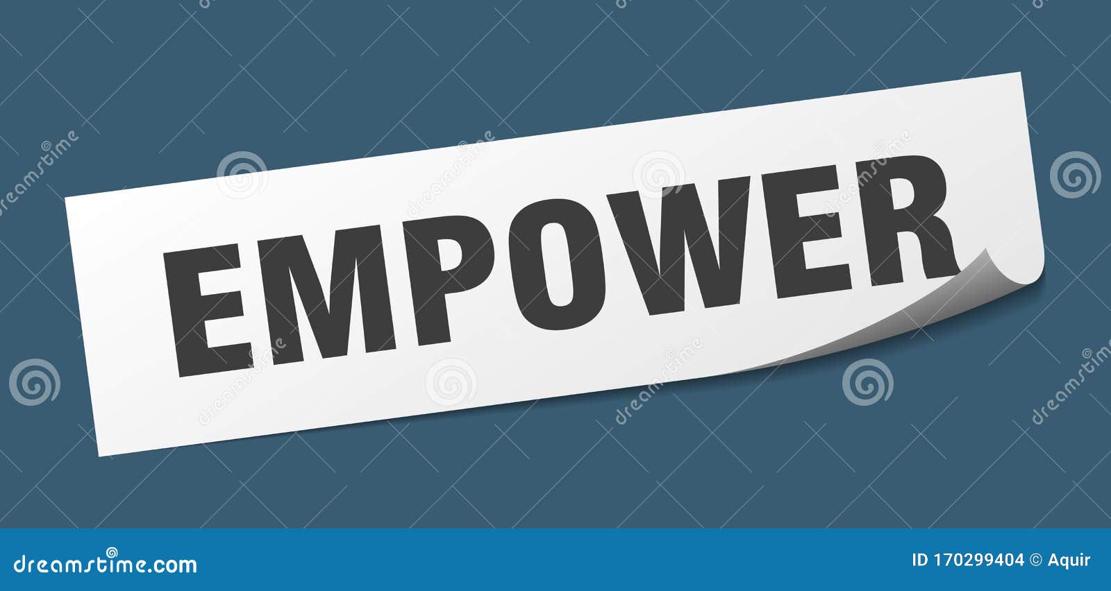 Empower Sticker. Empower Sign On Transparent Background Vector ...