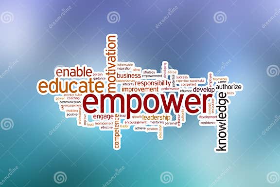 Empower word cloud stock image. Image of knowledge, influence - 49594845