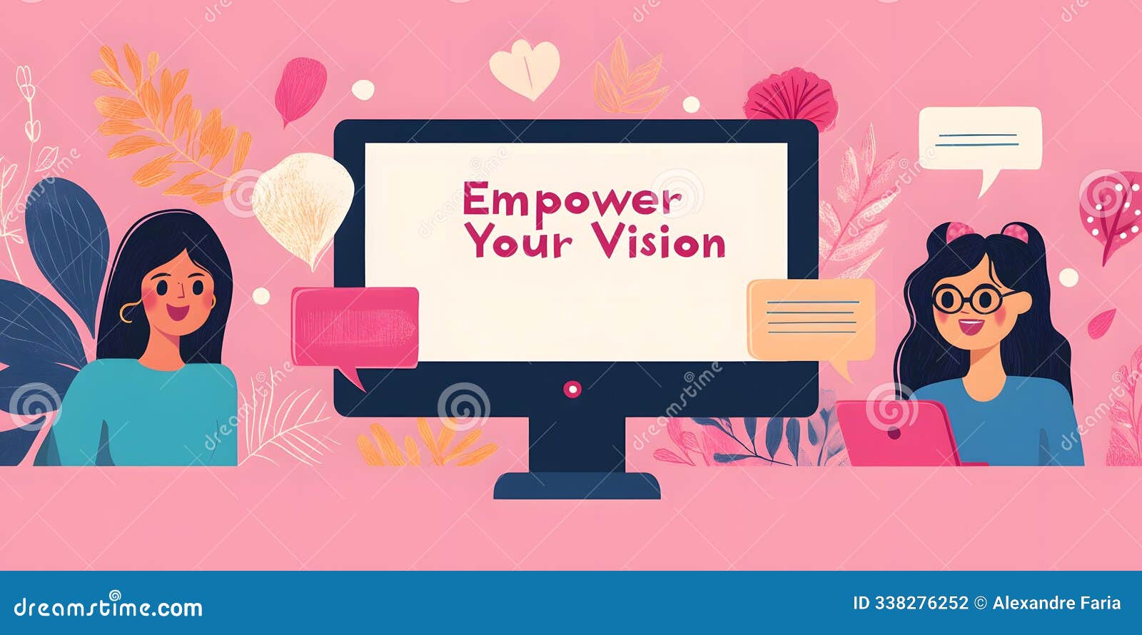 Vision Empower Leader Encourage Values Royalty-Free Stock Image ...