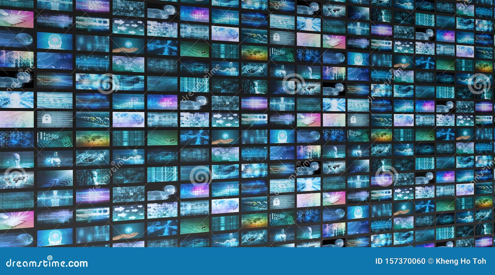 Empowered by Technology stock illustration. Illustration of quality ...