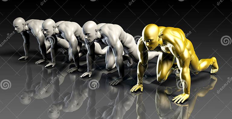 Empowered Workforce stock illustration. Illustration of attract - 59058999