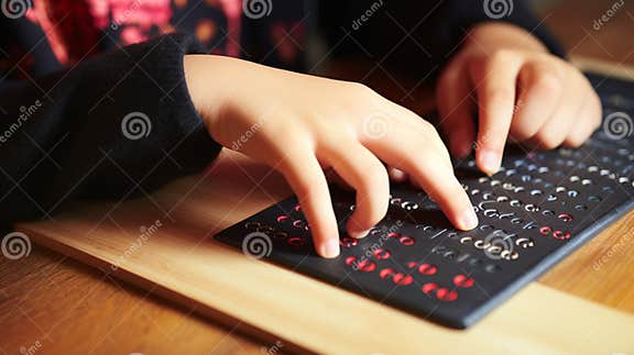 Empowering the Blind the Significance of World Braille Day Stock ... Empowering the Blind the Significance of World Braille Day Stock ...