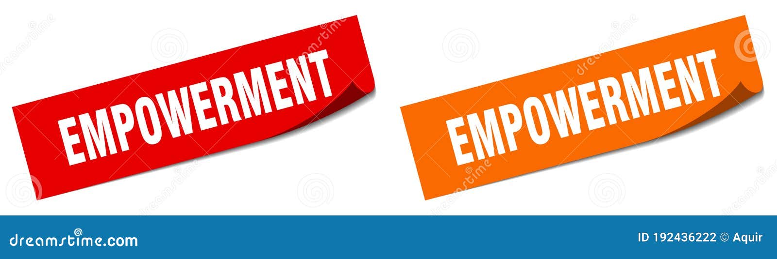 Empowerment Sticker. Empowerment Sign Set Stock Vector - Illustration ...