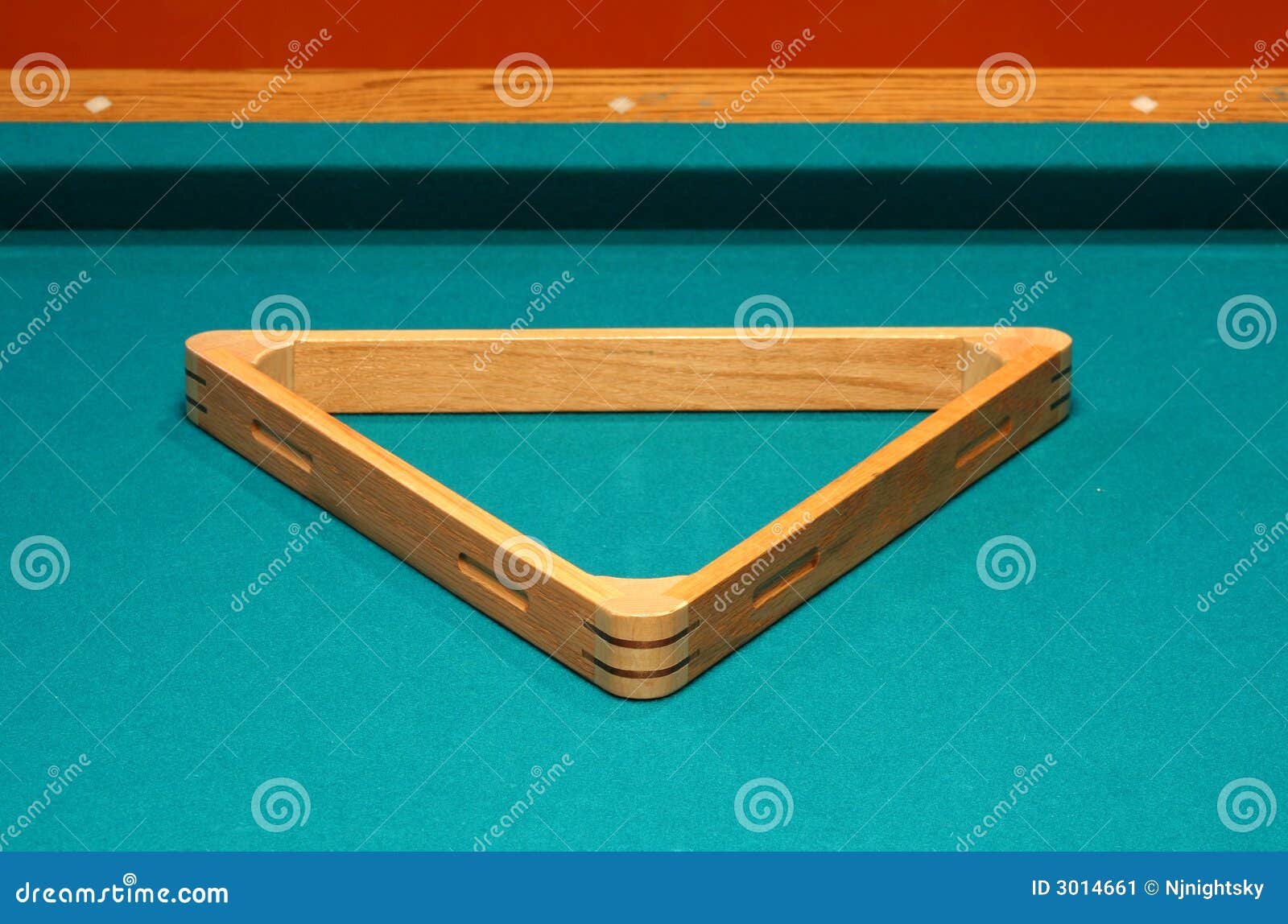 Empty 8 ball rack stock image. Image of pocket, sport - 3014661