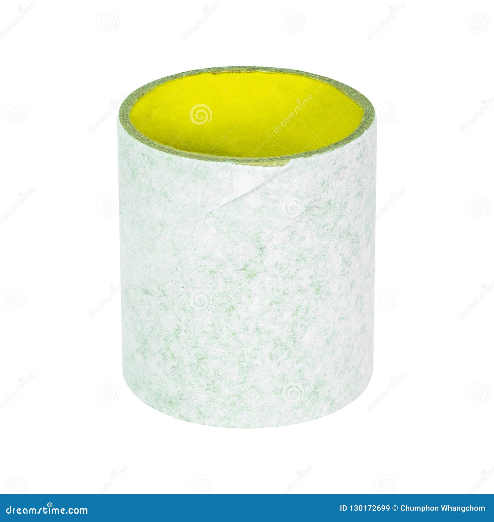 Empty Adhesive Tape Isolated on White Background. Empty of Roll Tape ...