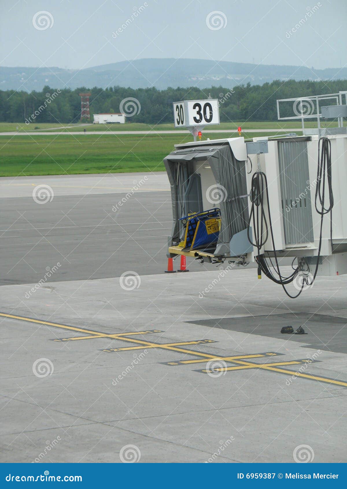 Airplane At Gate Stock Photography | CartoonDealer.com #84130502