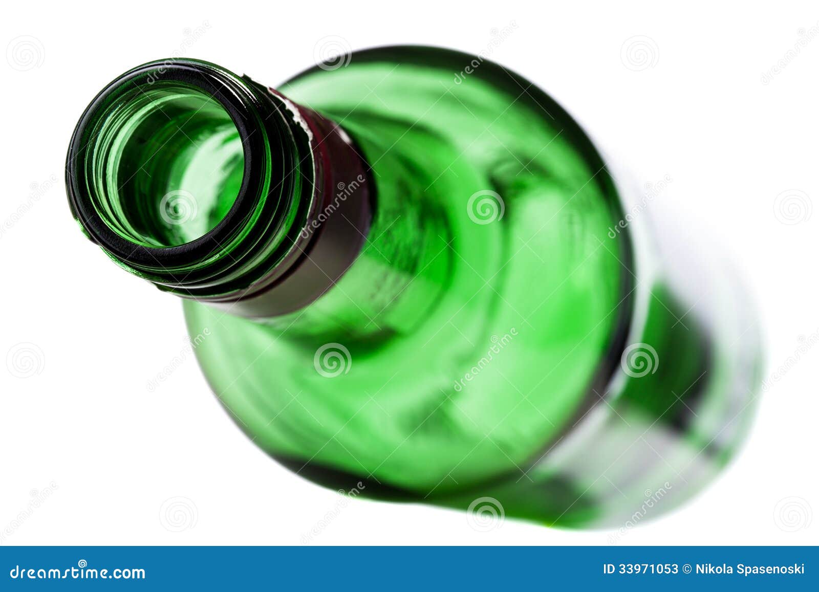 Empty alcohol bottle stock image. Image of silhouette - 33971053