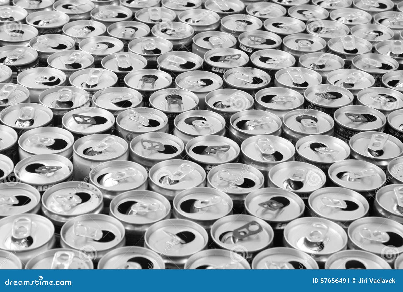 Empty aluminum cans stock image. Image of drink, shiny - 87656491
