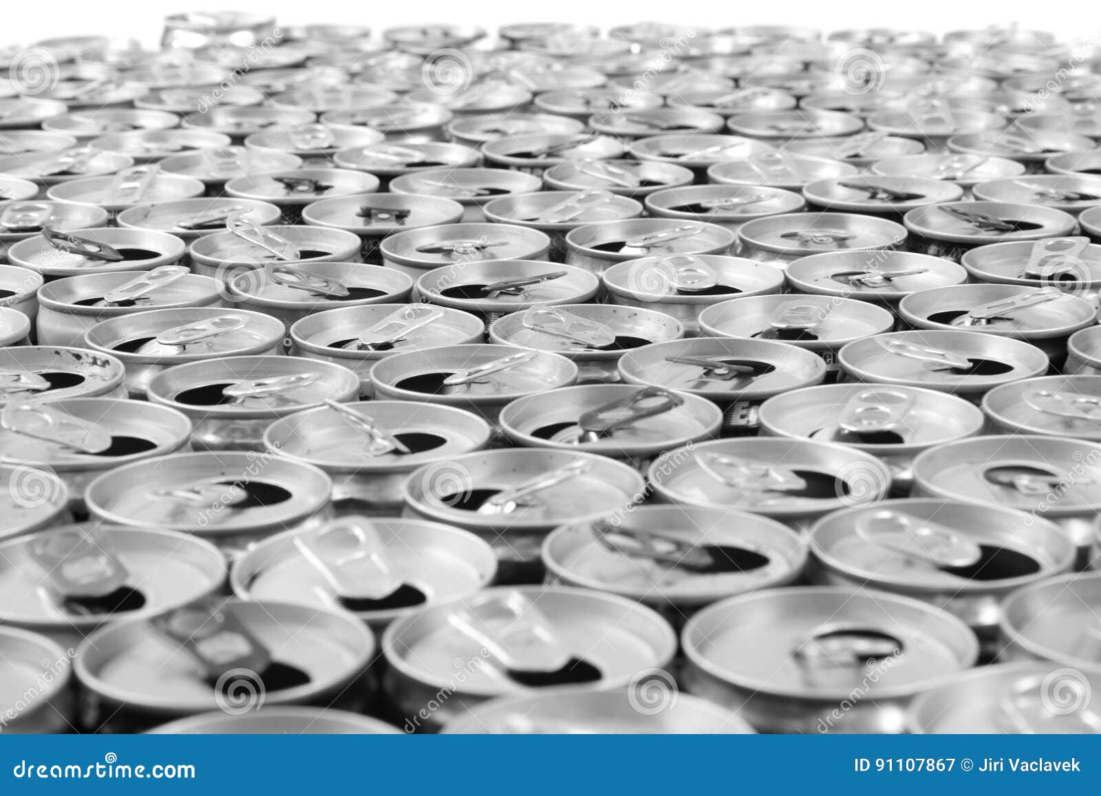Empty aluminum cans stock image. Image of industry, packaging - 91107867