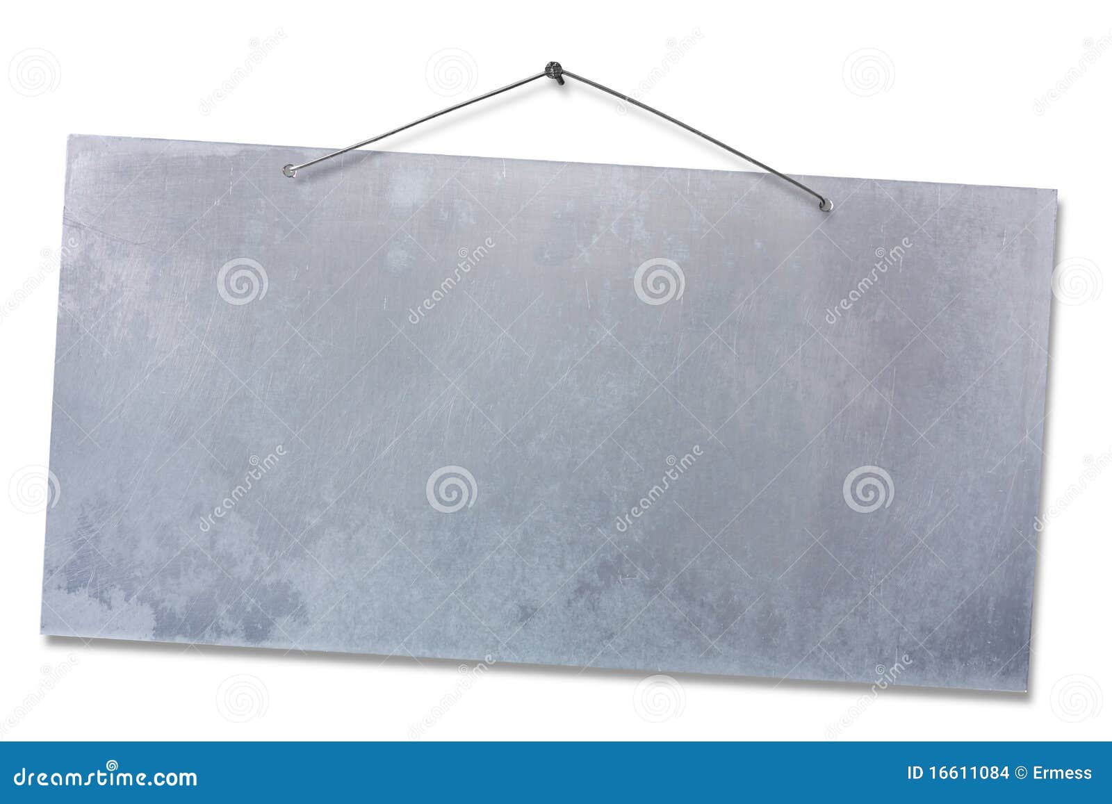 Empty aluminum notice stock photo. Image of aluminum - 16611084