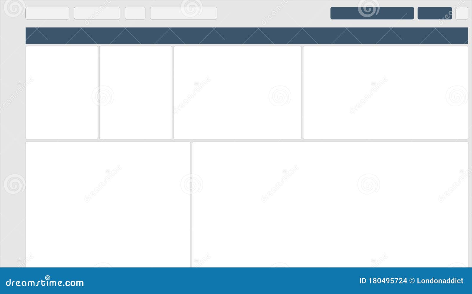 Empty Analytics and Statistics User and Admin Dashboard for Financial ...