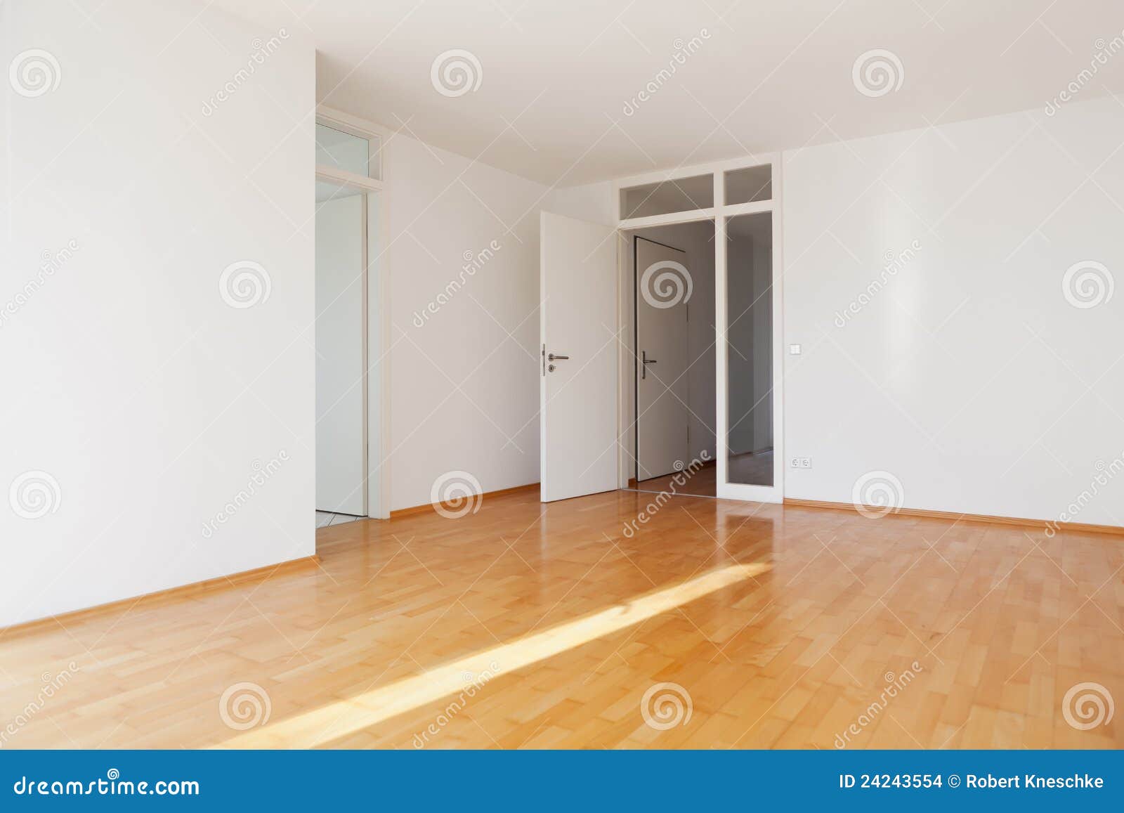 Empty apartment stock photo. Image of room, condo, move - 24243554