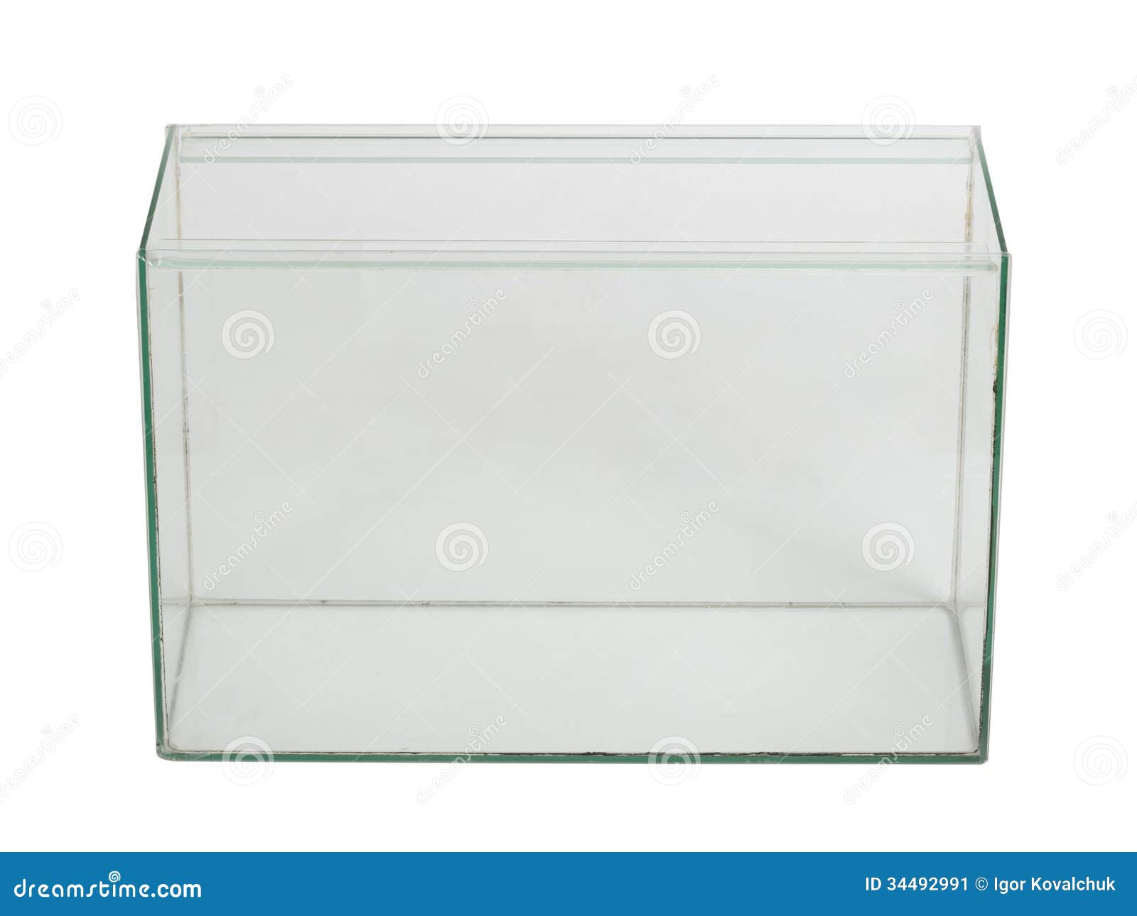 Empty aquarium stock image. Image of large, still, closeup - 34492991