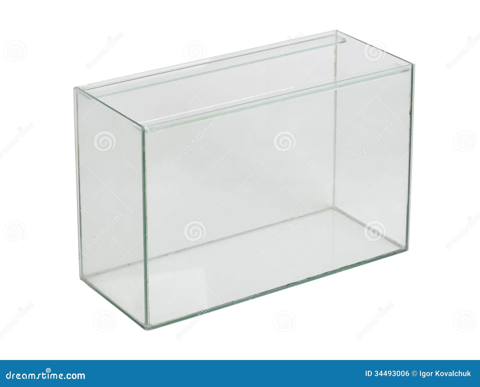 Empty aquarium stock photo. Image of square, studio, foursquare - 34493006