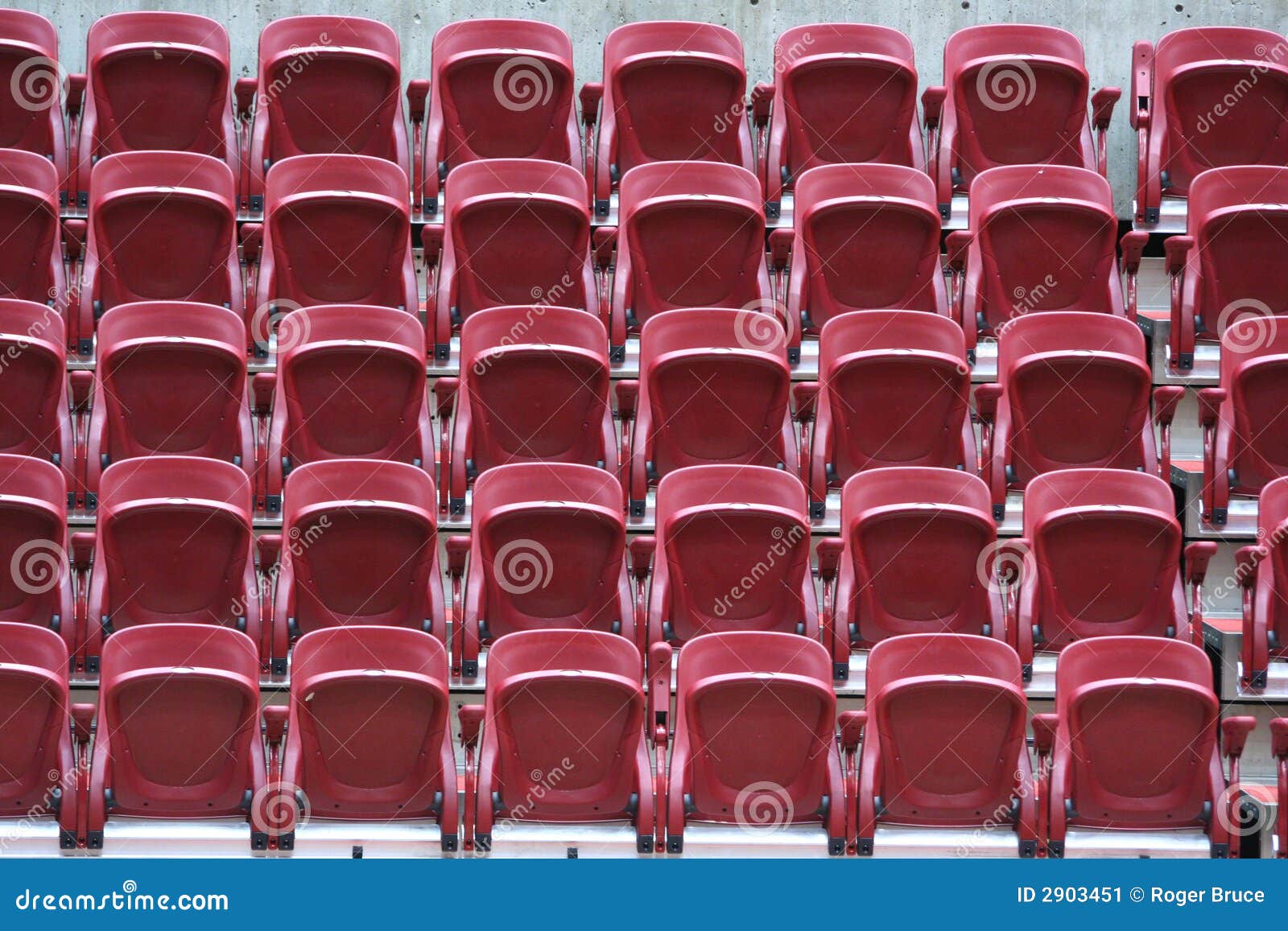 Empty arena seats stock image. Image of basketball, auditorium - 2903451